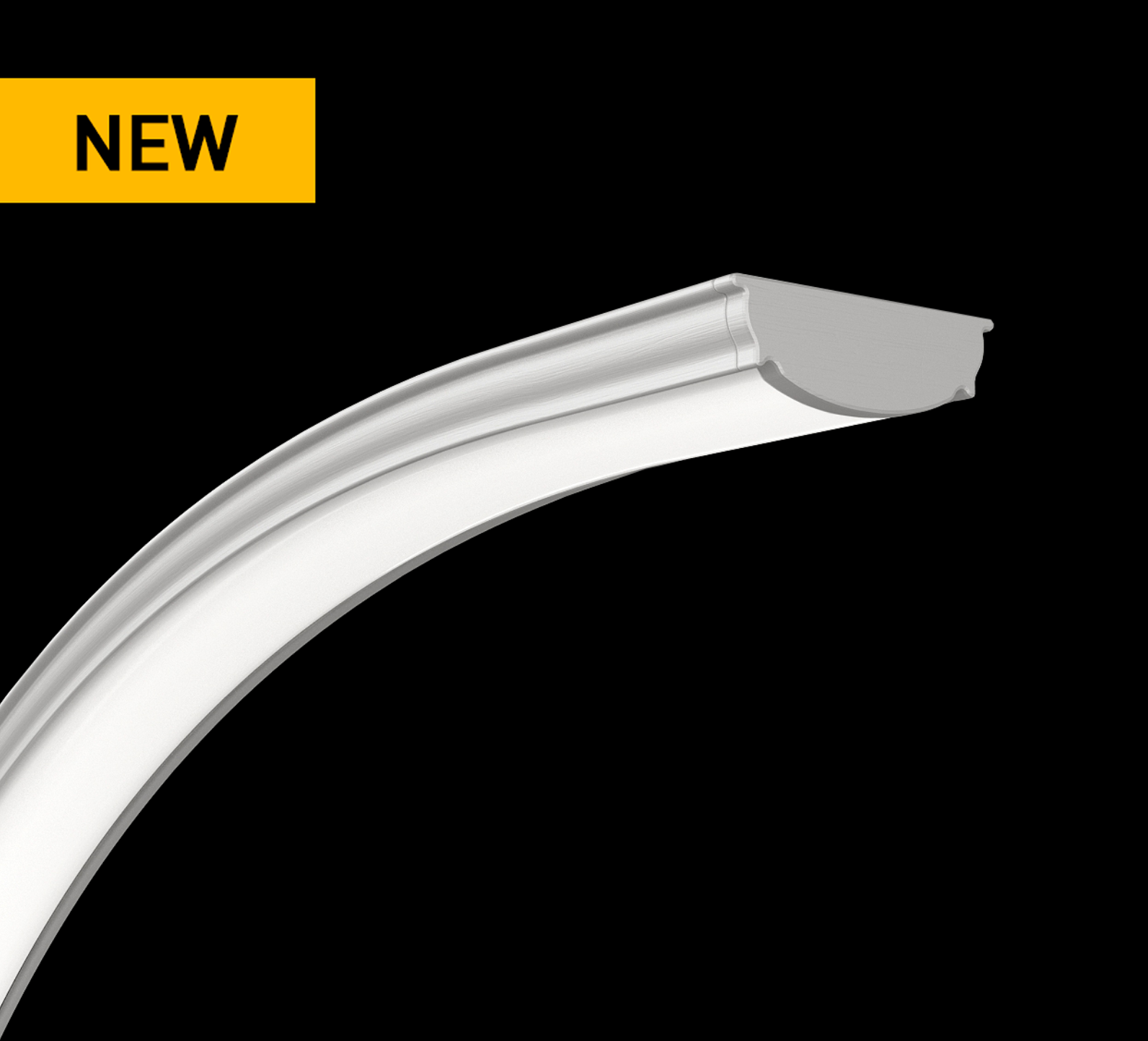 SurfaFlex 1 Bendable Aluminum Channel - Alloy LED